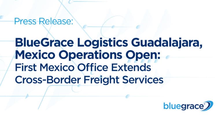 BlueGrace Logistics Guadalajara, Mexico Operations Open - Bluegrace ...